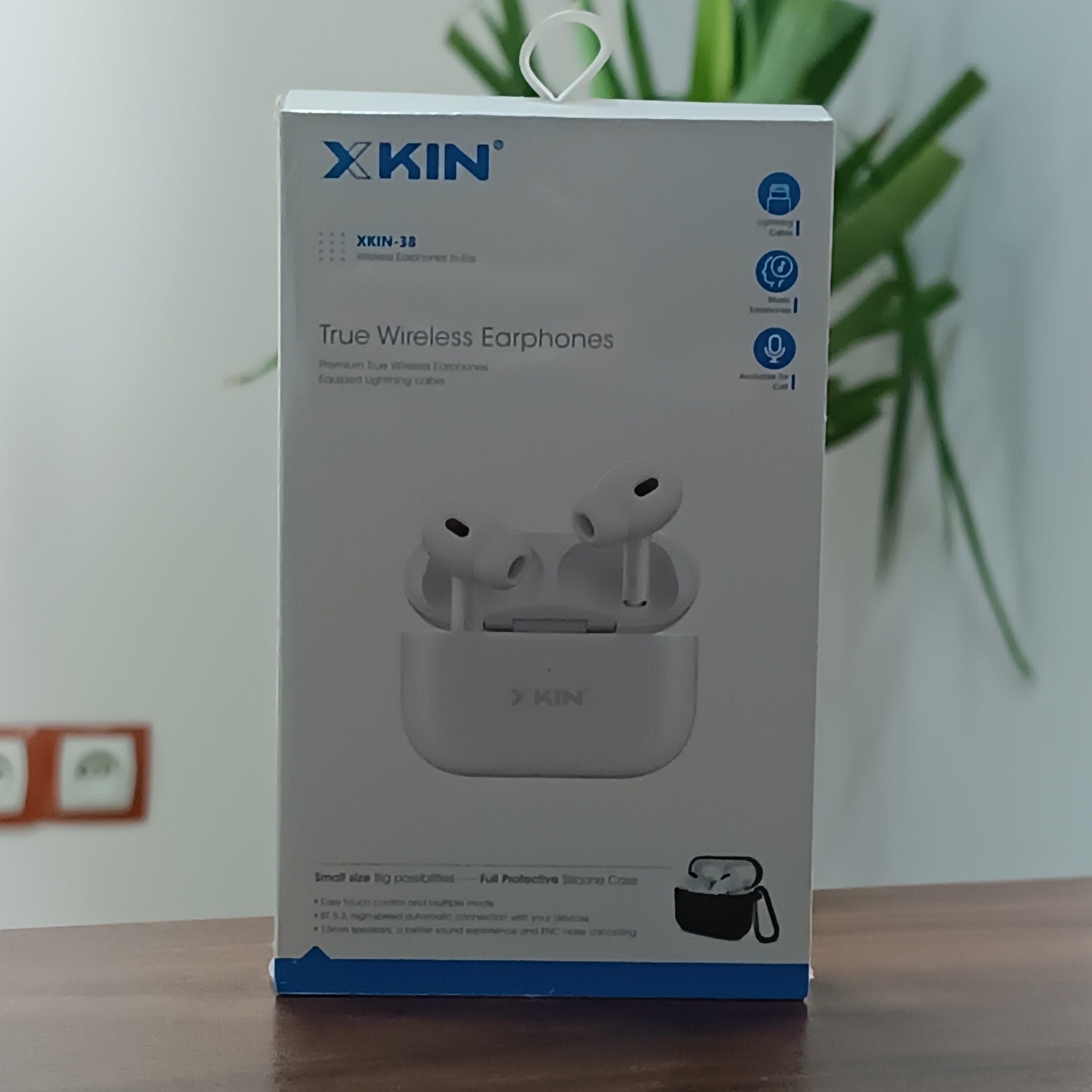 ایرپاد هندزفری بلوتوثی ایکس کین مدل XKIN-38 یکسال ضمانت تعویض درجا - مریدا گجت